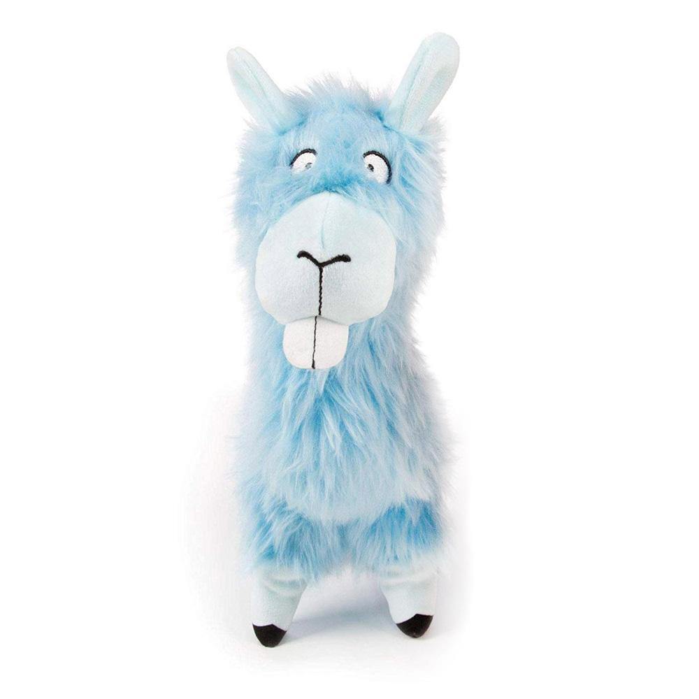 Blue Buck Tooth Llama by GoDog | Wiggles And Barks